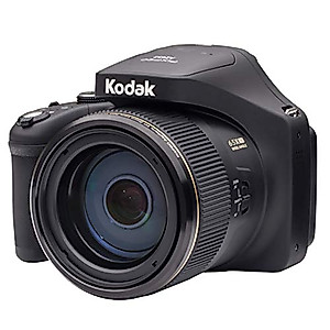 Kodak PIXPRO Astro Zoom AZ652-BK 20MP Digital Camera with 65X Optical Zoom and 3" LCD (Black)