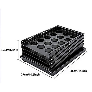 Polmart Brochure Magazine Catalog Literature Display Rack, 4 Pockets