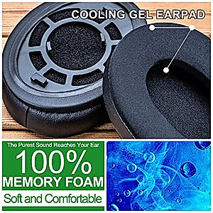 RS120 Cooling Gel Earpads - Compatible with RS120 RS 110 HDR120 Headphones, Hybrid Cooling Gel Replacement Cushion (Hybrid Fabric)