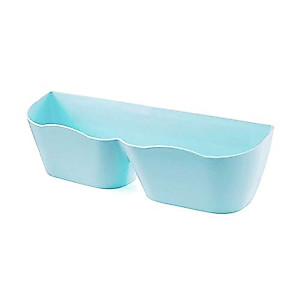 ANMMBER Wall Mount Slippers Hanging Shelf Holder Storage Rack Foldable Shoes Rack Double-Layer Slippers Storage Organizer (Color : D)