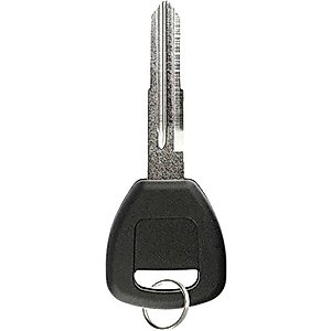 KeylessOption Replacement Chip Transponder Blank Car Ignition Key Blade for Honda Acura HD106PT