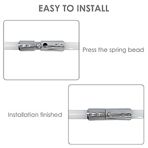 HOMOKUS 30FT Chimney Cleaning Brush Kit Chimney Brush Kit with 9 Nylon Flexible Rods Rotary Flexible Rods Electrical Drill Drive Sweeping Cleaning Tool Kits