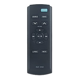 RUE-4202 Replacement Remote Control Compatible with Alpine Car Stereo CDE-HD149BT CDE-SXM145 CDE-SXM145BT CDE-175BT UTE-73BT CDE-172BT CDE124SXM CDE-143BT ICS-X8 CDA 105 UTE-72BT IVA-D300R CDE-177BT