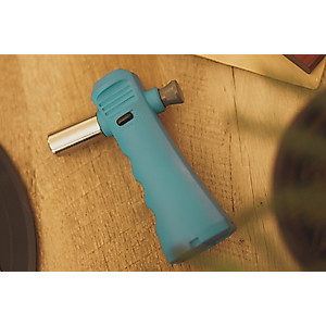 FLARE Micro Butane Torch | Refillable Cooking Kitchen Blow Torch With Lock & Adjustable Flame | Designed To Match Decor & Lifestyle For Personal Use From Creme Brulee To Camping