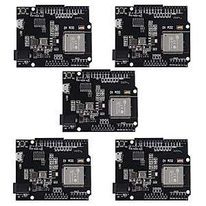 5Pcs ESP32 ESP-32 WiFi Bluetooth Board Module CH340 4MB Flash with Micro USB Development Board