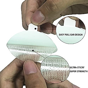 Birllaid 60Pcs Pool Repair Patches kit for Air Mattress, Repair Tearing Inflatables,Bounce House,Tent, Waterproof,Strong Adhesion,Heavy Duty