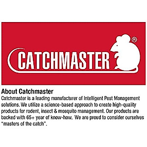 Hide N' Seal Easy Set Mouse Trap by Catchmaster - 2 Count, Ready to Use Indoors & Outdoors. Rodent Rat Heavy Gauge Trap Conceal Plastic Clean Sanitary Simple Non-Toxic No-Touch Disposal