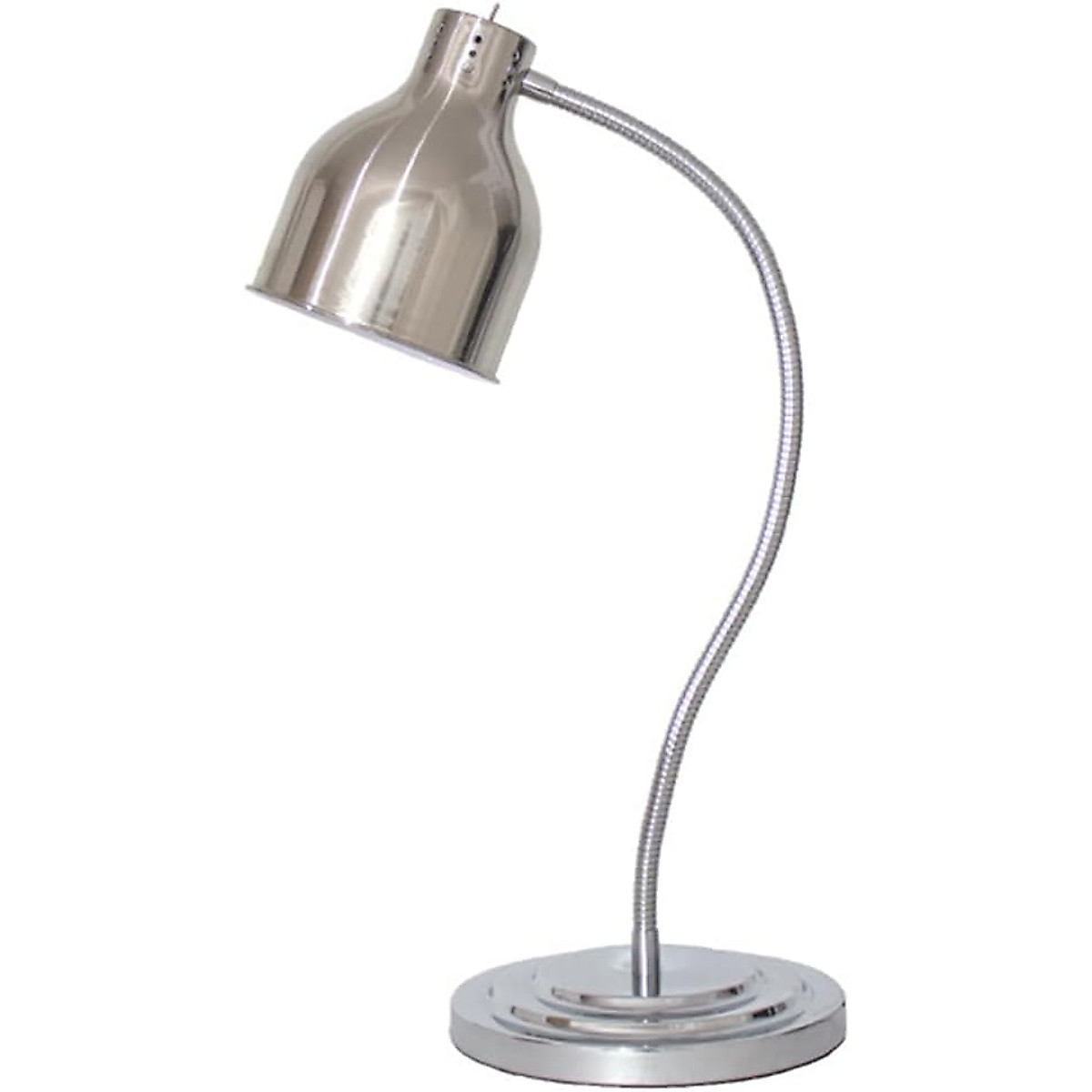 LINKANRUO Commercial Kitchen Warming Lamp, Portable Food Heat Lamp Food Warmer, Single/Double Buffet Sculpture Ramp Show Heating Conservation Light, Display Heating Preservation Light Lamps(A)