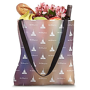 Walt Disney World 50th Anniversary Castle Rainbow Tote Bag