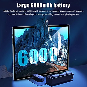 Tablet 10.1 Inch Android 11 Tablets, 4GB RAM 128GB ROM Octa Core Tablets with Dual Cameras, 128GB Expandable, Dual Card Slot Dual WIFI, Large Capacity Battery, 5MP Front and 8MP Rear Cameras(Green)