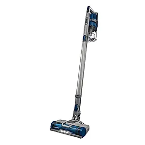 Shark UZ365H Anti-Allergen Pet Plus Cordless Stick Vacuum Self-Cleaning BrushRoll, PowerFins, Duster Crevice Tool, 2-in-1 Multi-Tool, Wide Upholstery Tool, 40min Runtime, Silver/Blue (Renewed)