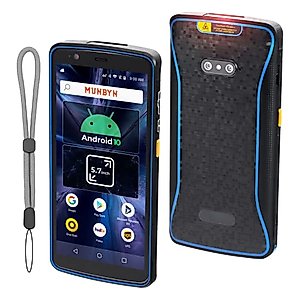 2023 MUNBYN Android Barcode Scanner PDA Inventory Scanner, Android 10, QR 2D 1D Barcode Scanner Reader, 3+32G, Portable Handheld Mobile Computer, IP67 Dual-Band Wi-Fi 4G BT Data Collector for Retail