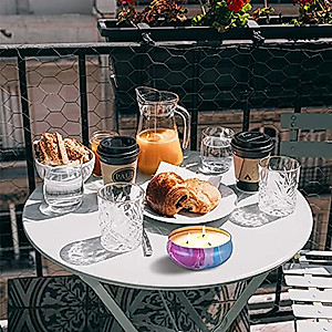 Large Citronella Candle Outdoor, Soy Wax Scented Candle Set 3 Wick | Aromatherapy Candle Bulk for Home Patio Yard Garden Camping BBQ