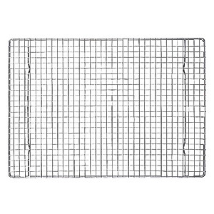 Cookie Sheet Pan Gift Set - Aluminum Sheet Pan, Silicone Baking Mat & Stainless Steel Cooling Rack