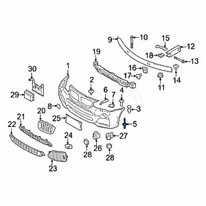 Rexka 30pcs Fender Liner Bumper Cover Wheel Arch Trim Cover Nylon Expanding Rivets for BMW 51777171004 X1 X3 X4 X5 X6 Series