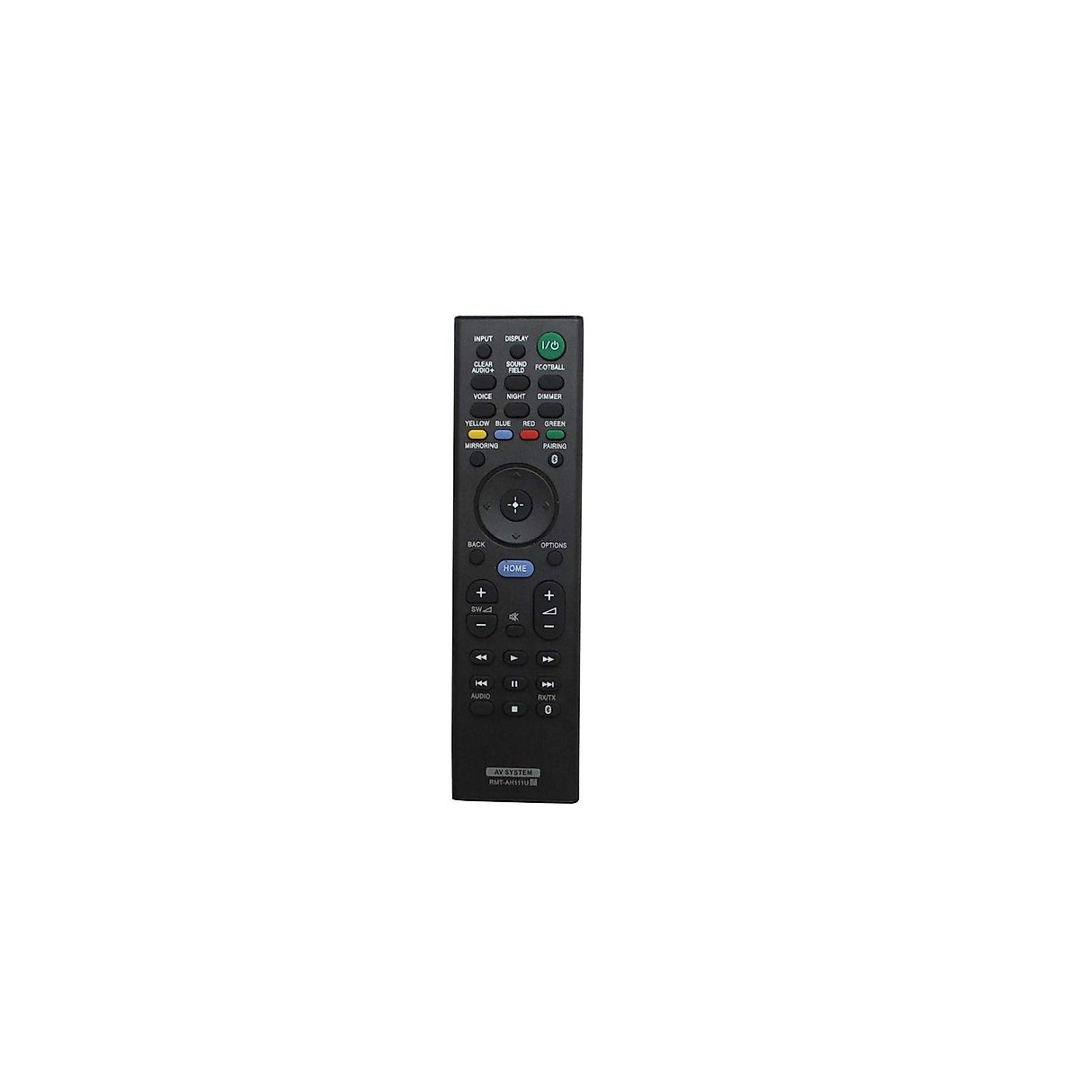 HCDZ Replacement Remote Control for Sony SA-ST7 SA-RT5 SA-ST9 SA-ST7 SA-ST3 SA-ST5 SA-WST5 Sound Bar Active Speaker System