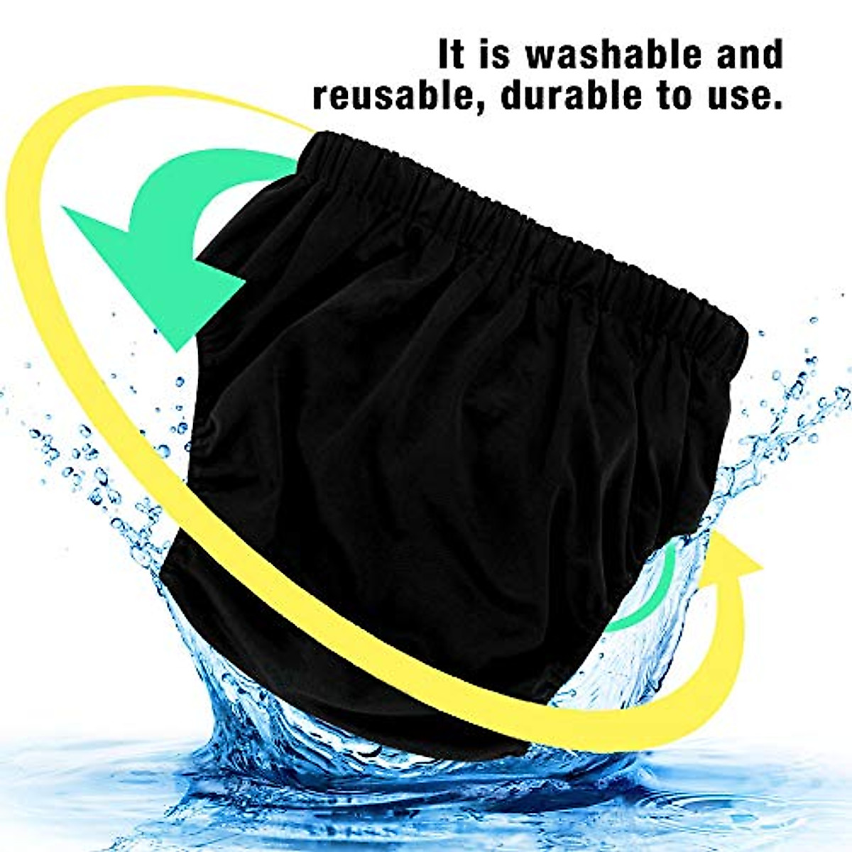 Diapers for Adults, 1pc Diapers Adjustable Cloth Diaper Covers Washable and Reusable for Elderly Incontinence Anti-Leakage Panties