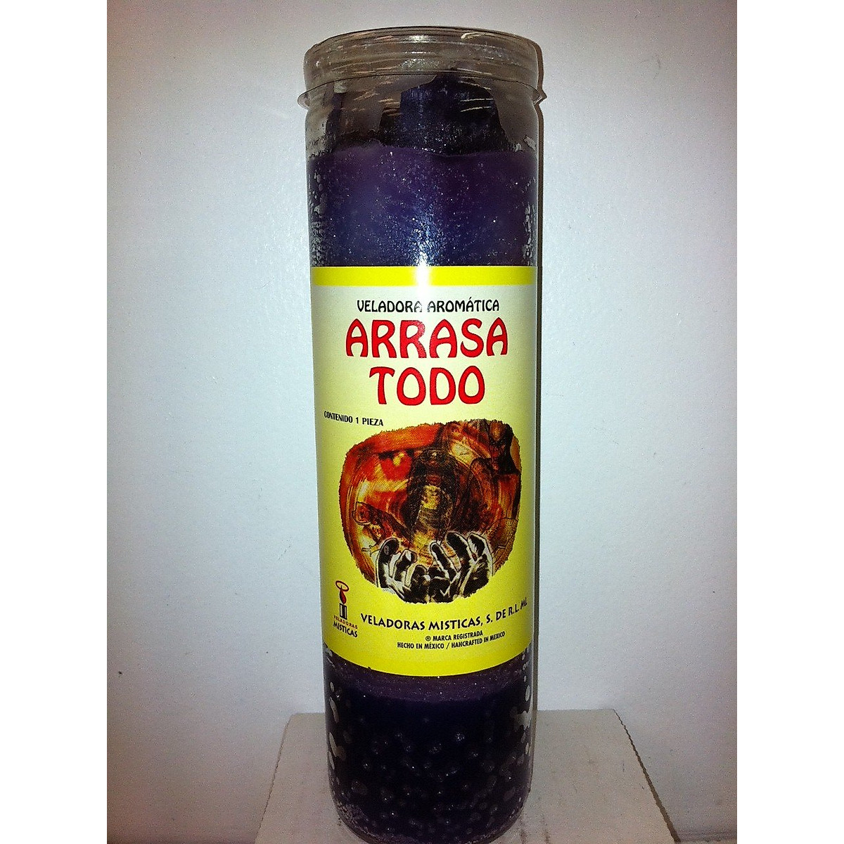 Destroy Everything (Arrasa Todo) 7 Day Prepared Scented Candle in Glass