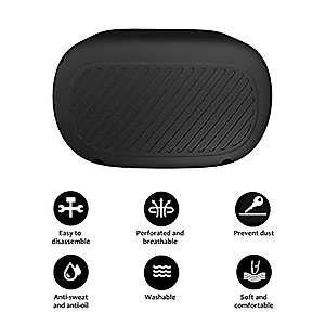 WANGQ VR Silicone Facial Cover, For Orzero Silicone Protective Headset Cover Compatible for Quest 2, Oculus Quest 2 Accessories (White)