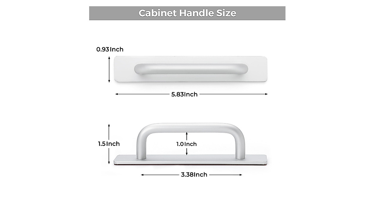 Adhesive Cabinet Handles – Easy Installation, Modern Design