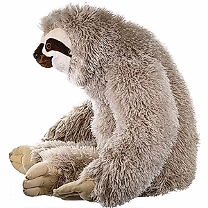 Wild Republic Jumbo Sloth Plush, Giant Stuffed Animal, Plush Toy, Gifts for Kids, 30 Inches