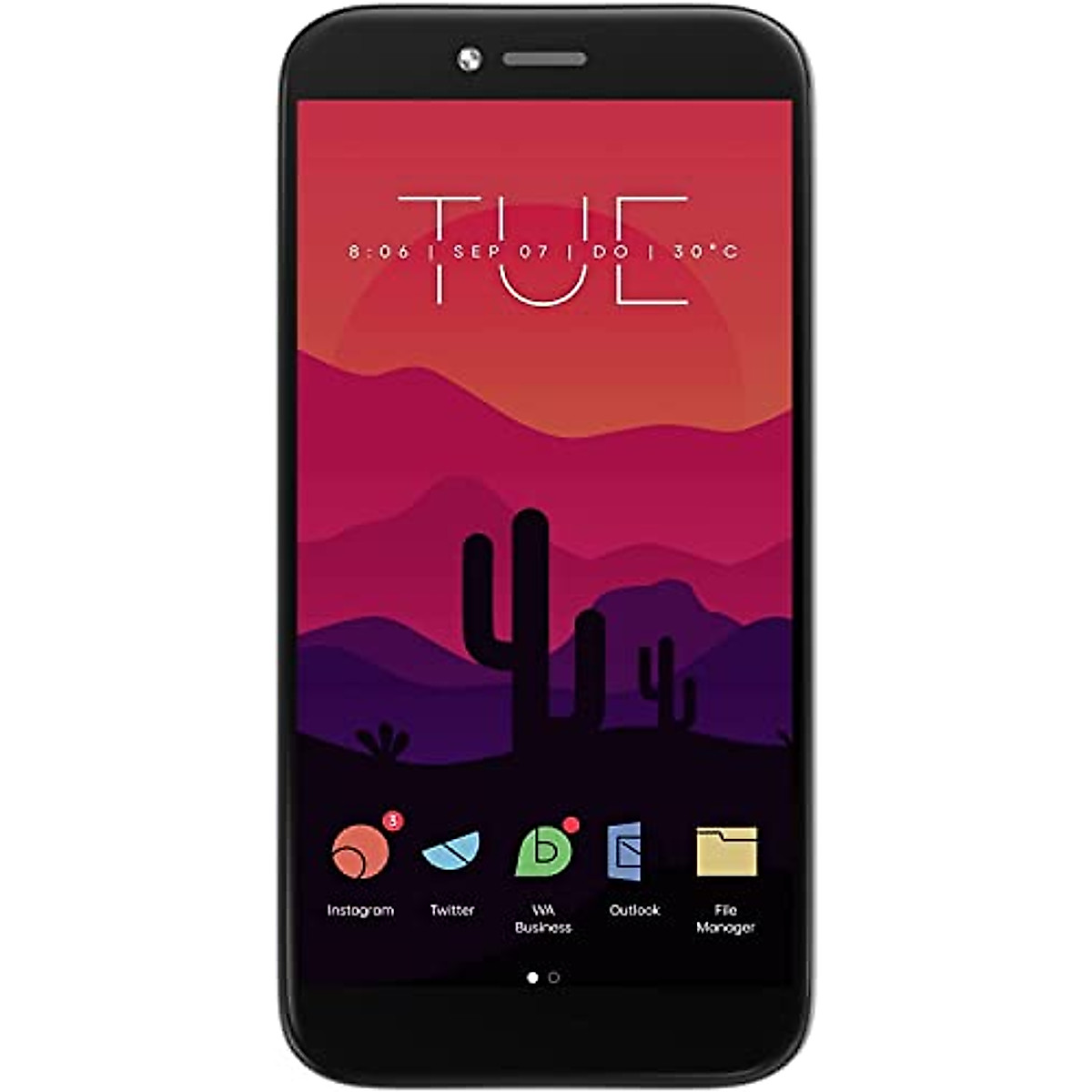 RCA Reno Smartphone, 4G LTE, 16GB+2GB RAM, Android 11, Silver, Unlocked