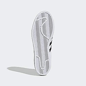 adidas Originals Men's Superstar Sneaker, White/Black/White, 9