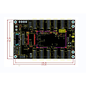 VISUALEDS 10pcs LED Receiver Card Mounting Plate for led Display Screen Accessories(mrv336 mrv300-1 mrv328