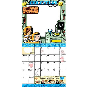 Kid's Awesome Activity Wall Calendar 2022: A year of pure fun, with no batteries included.