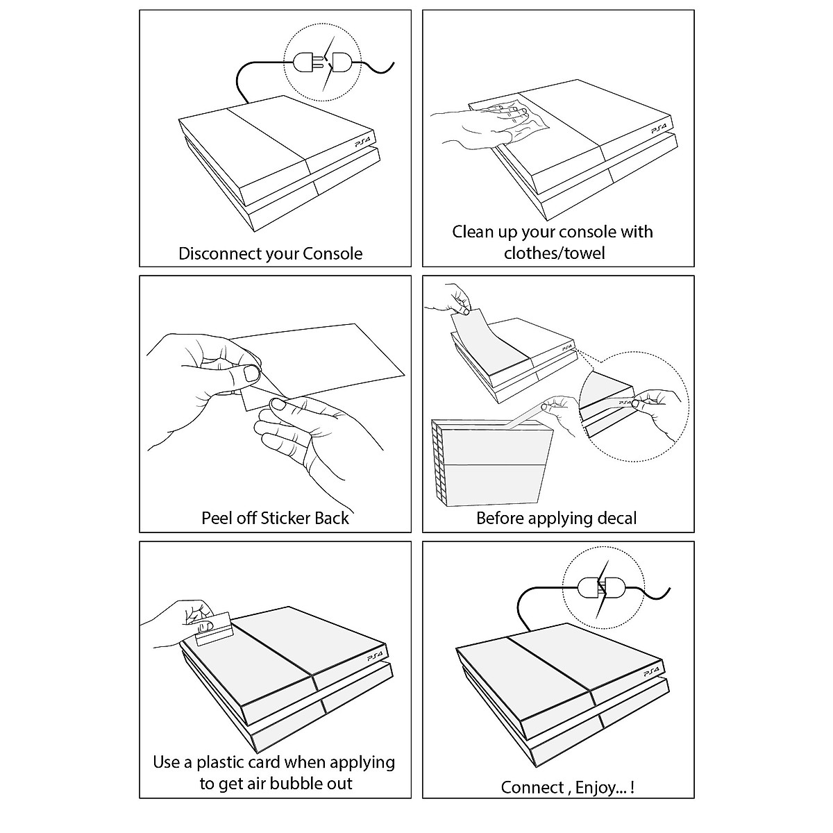 ZOOMHITSKINS Compatible for PS 4, Punisher Revenger Superhero Punishing Skull Black Blood Hero, Durable & Fit Vinyl, Made in The USA