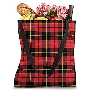 Clan Wallace Tartan, Scottish Plaid, Wallace Family Tote Bag