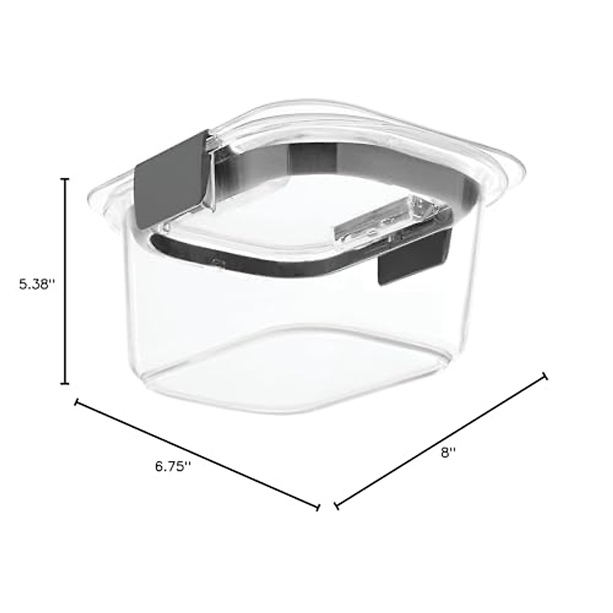 Rubbermaid Brilliance Leak-Proof Food Storage Containers with Airtight Lids