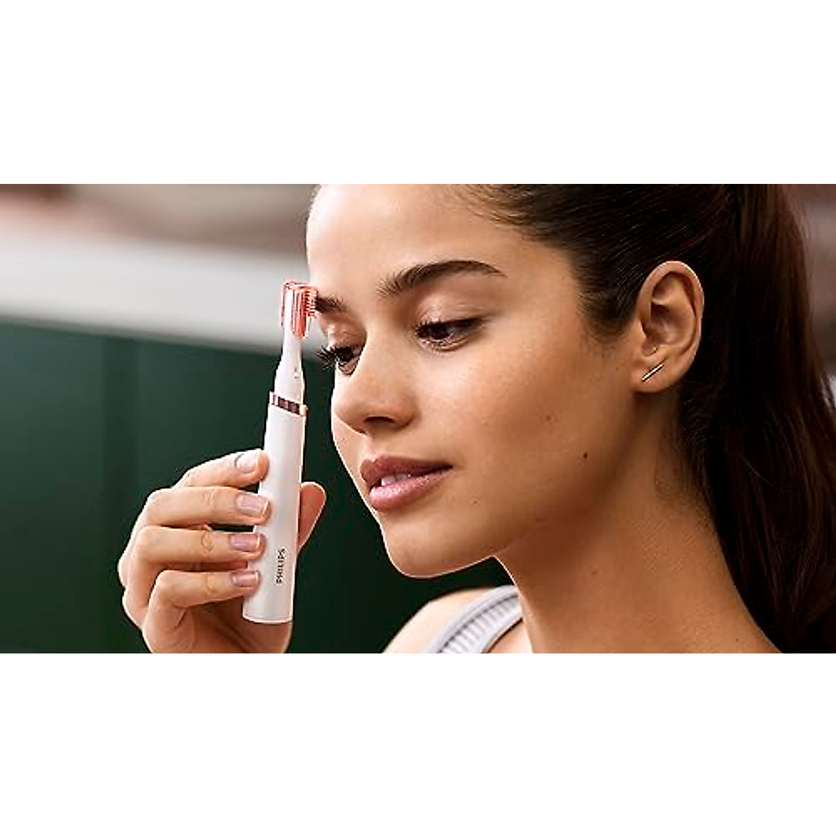 Philips Beauty Women's Bikini Trimmer and Precision Trimmer Special Edition Bundle, BRT387/90,Pink and White