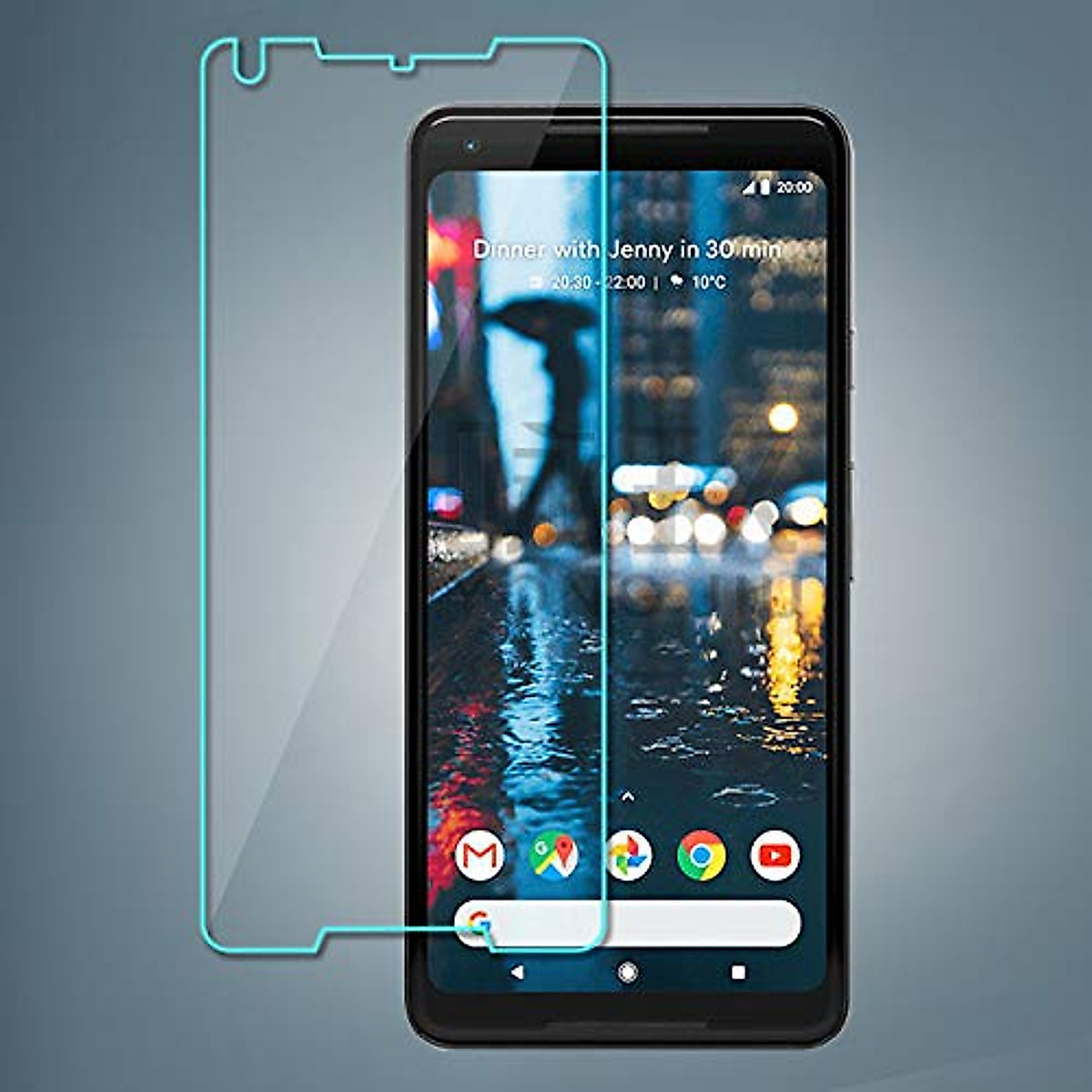 For Google Pixel 2 XL Screen Protector Tempered Glass - [2 Pack] HD Ultra Thin Screen Protector for Google Pixel 2XL [Anti-Scratch] [Bubble Free]