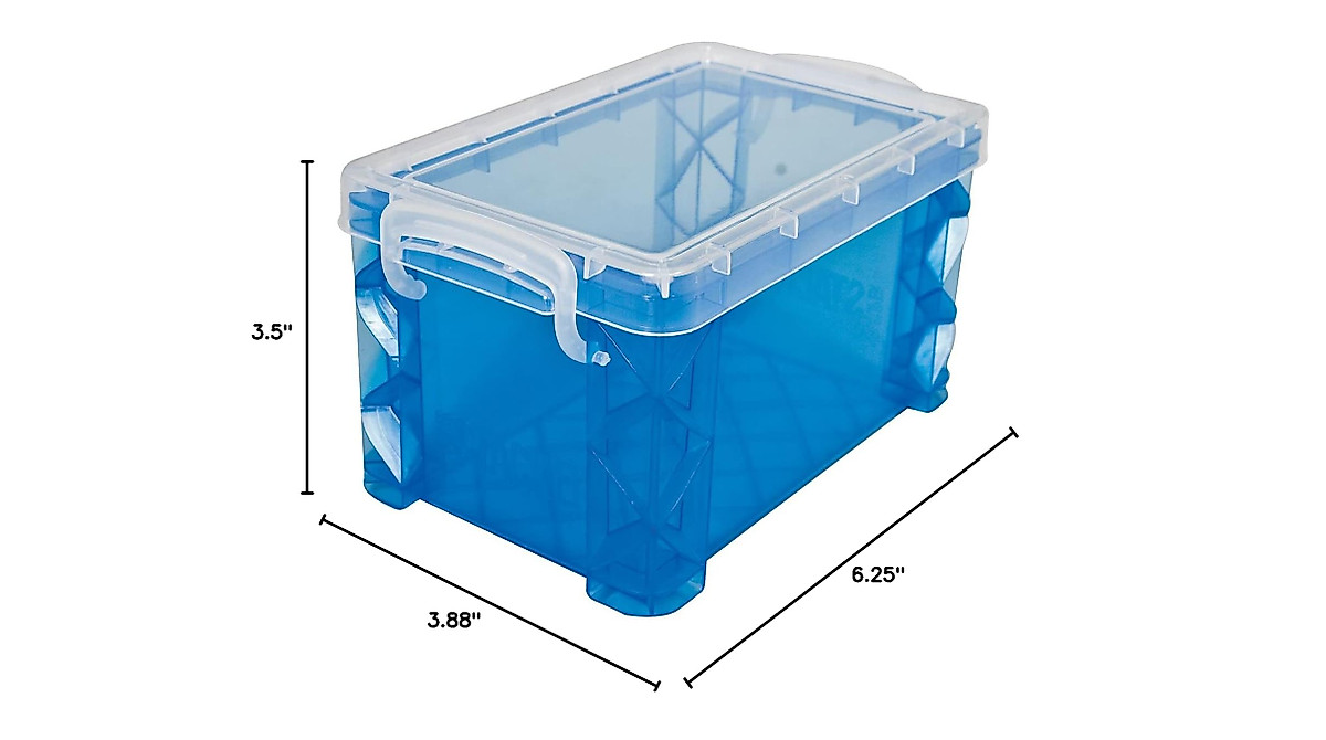 Super Stacker 3x5 Index Card Box - Colorful & Durable Storage