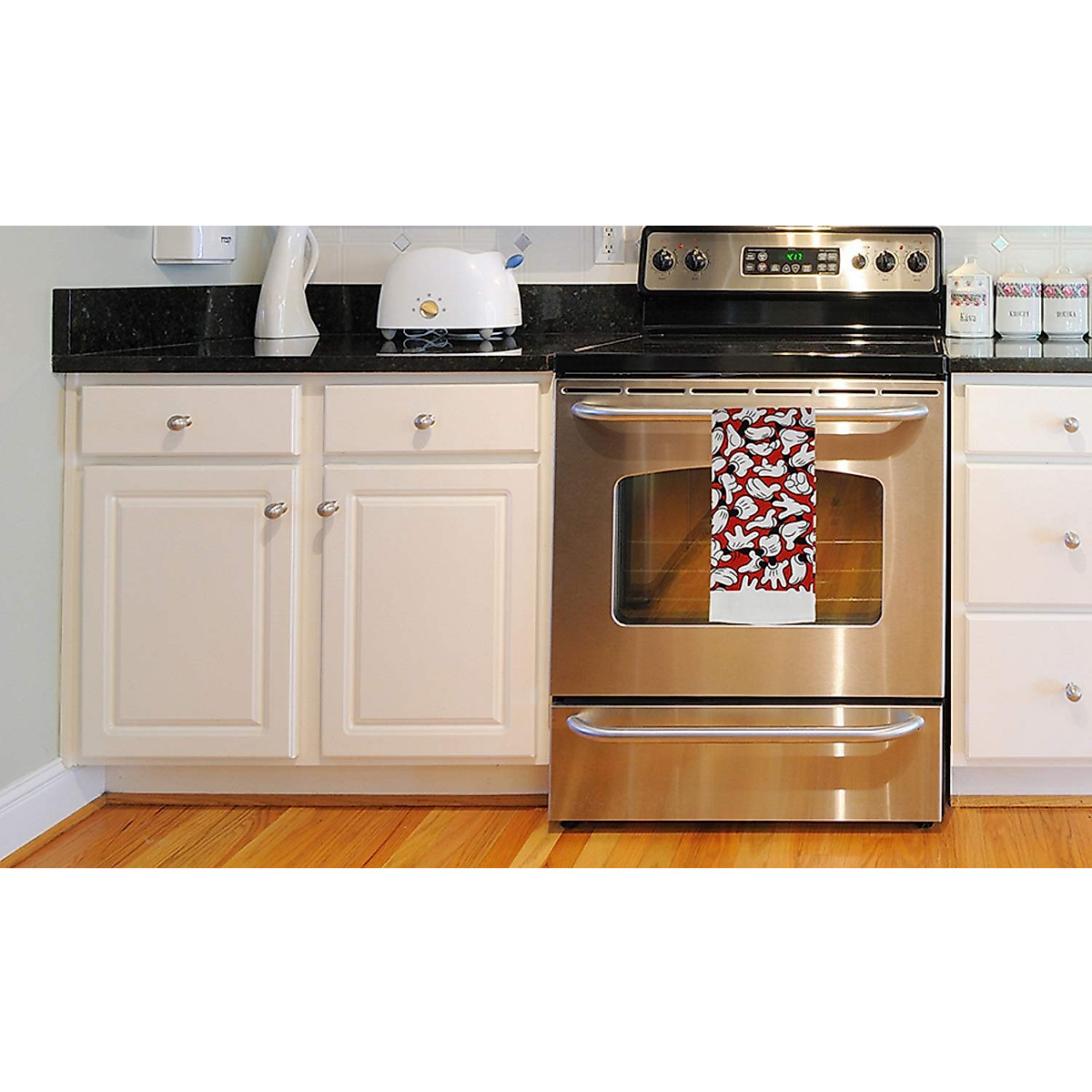 Disney 100% Cotton Kitchen Towels, 2pk, Perfect for Drying Dishes & Hands, Absorbent, Light Weight, and Adorable