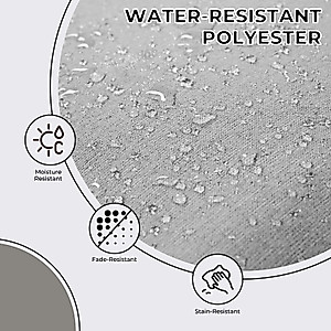 Grand patio 7-Piece Outdoor Dining Set, 6 Leather-Look Wicker Swivel Patio Chairs & 1 Rectangular Dining Table, Black