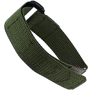 Fast Wrap 18-20mm Long Nylon Band Replacement for Timex Expedition SPORT 1 PIECE WATCH BAND