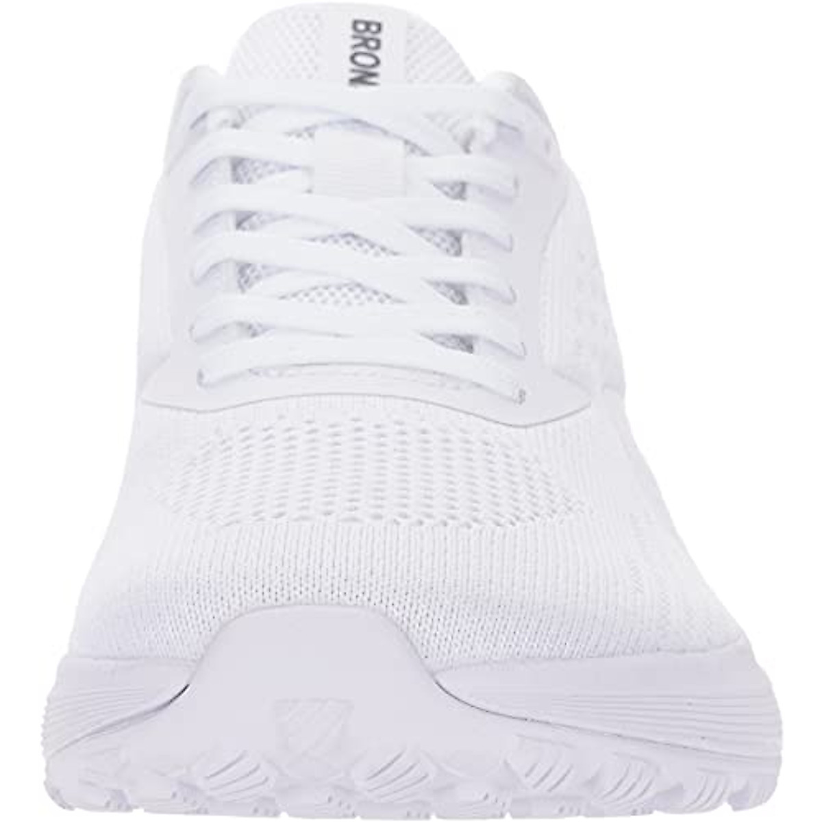 BRONAX Womens Wide Tennis Shoes Lace up Mesh Running Breathable Size 7w Rubber Sole Outdoor Athletics Sports Fitness Female Footwear Casual Jogging Walking Sneakers Light White 38