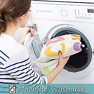 Topotdor Alphabet Kids Rug,Colorful Educational ABC Nursery Rug Ultra Soft Washable Rainbow Rugs for Bedroom Playroom Classroom,28"x70"