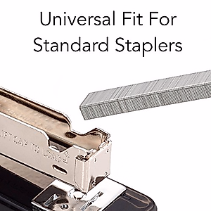 Swingline Staples, Standard, 1/4" Length, 210/Strip, 5000/Box, 10 Pack (35111) Packaging may vary