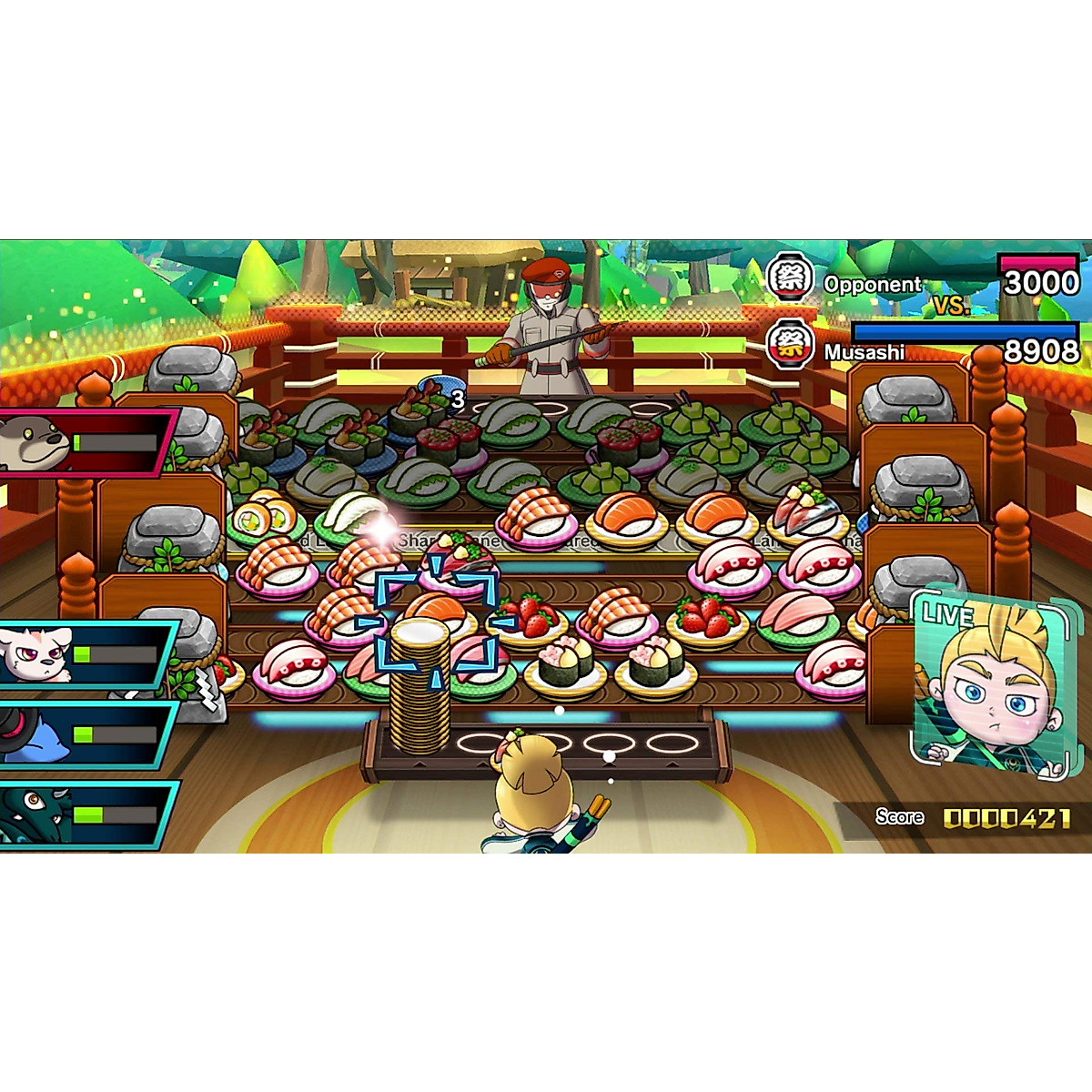 Sushi Striker: The Way of The Sushido - Nintendo 3DS