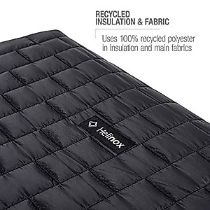 Helinox Dog Cot Warmer Insulation Layer, Black/Flowline, Medium (35.5 x 23.5)