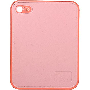 Hemoton Wheat Straw Cutting Board Fruit Vegetable Chopping Cutting Board with Double-sided