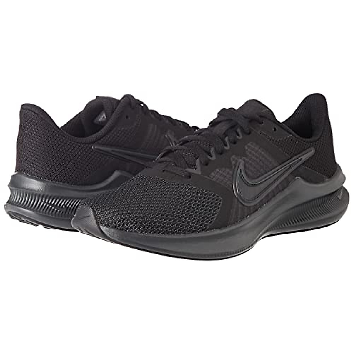 Nike Womens Downshifter 11, Black/DK Smoke Grey-Particle Grey, 6.5