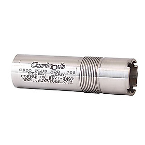 Carlsons Choke Tubes 12 Gauge Compatible for Benelli Crio Plus [ Modified | 0.705 Diameter ] Stainless Steel | Flush Mount Replacement Choke Tube | Made in USA