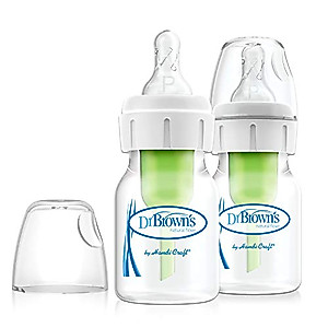 Dr. Brown's Natural Flow 2 Pack Bottles - 2 Oz Green
