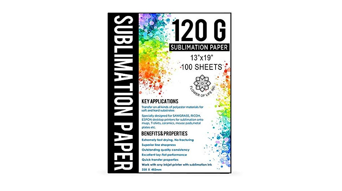 Sublimation Paper 13x19" - 100 Sheets, 120 GSM