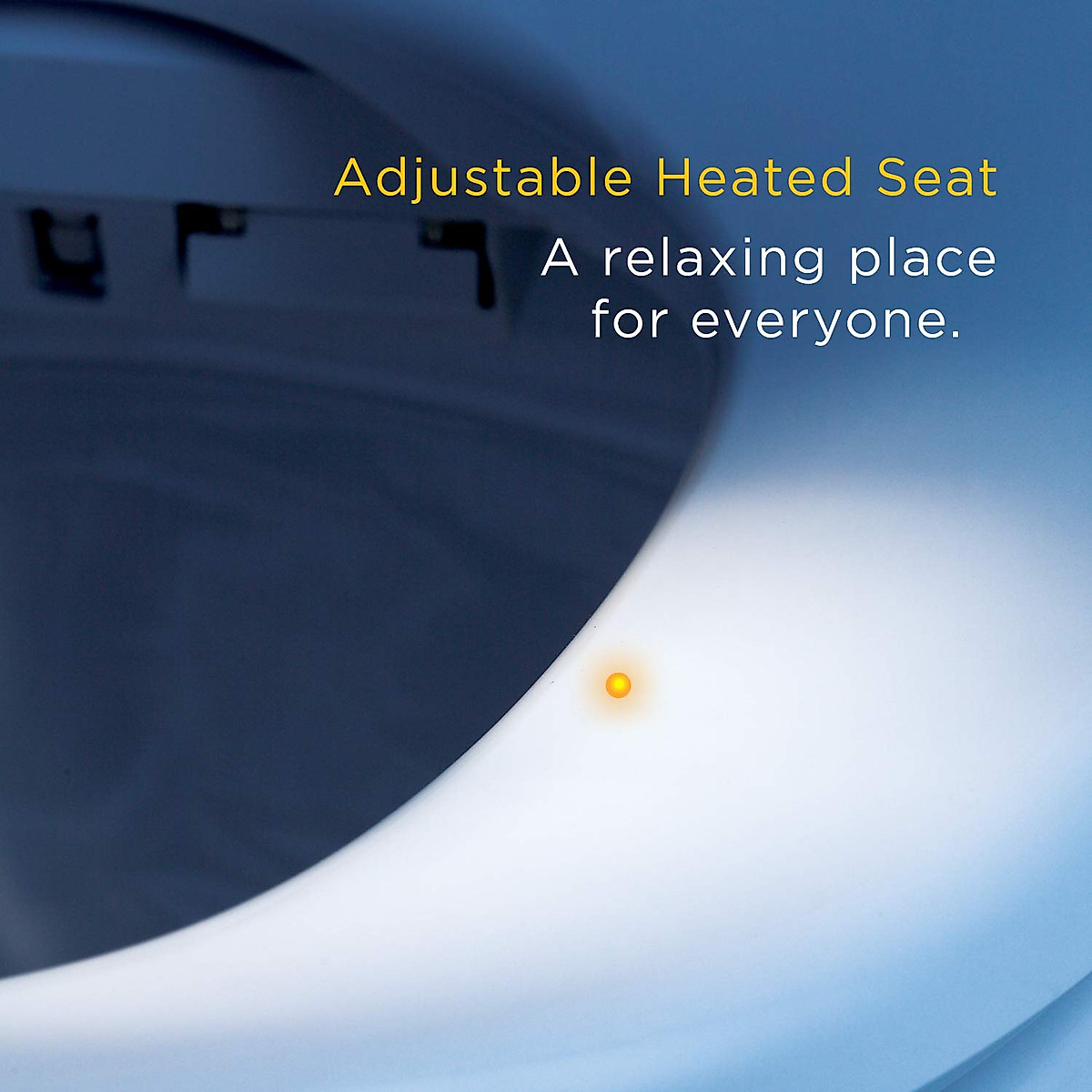 BioBidet Ultimate BB-600 Bidet Toilet Seat, adjustable Heated Seat and Freshwater, Dual Nozzle Sprayer, Posterior Feminine Wash, Round