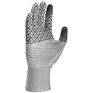 NIKE Women's Sphere 2.0 Gloves, Particle Grey Heather/Grey Fog/Silver, S